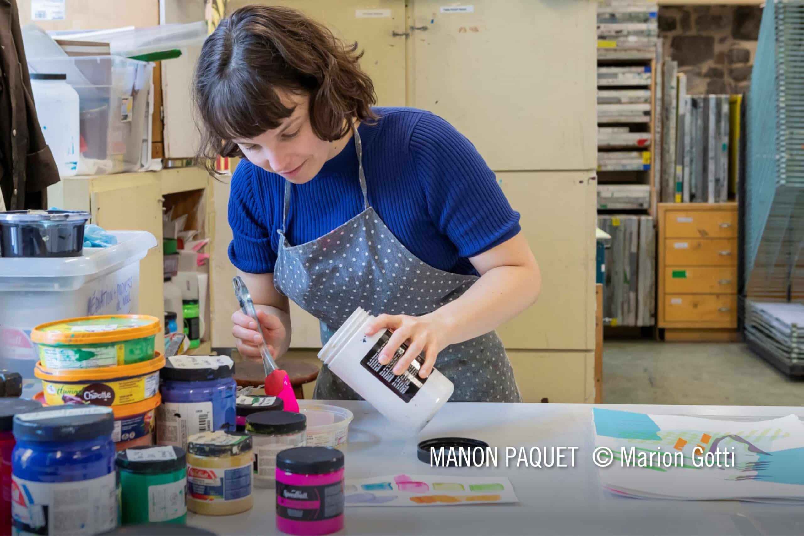 Atelier de sérigraphie avec Manon Paquet | Ville de Boucherville